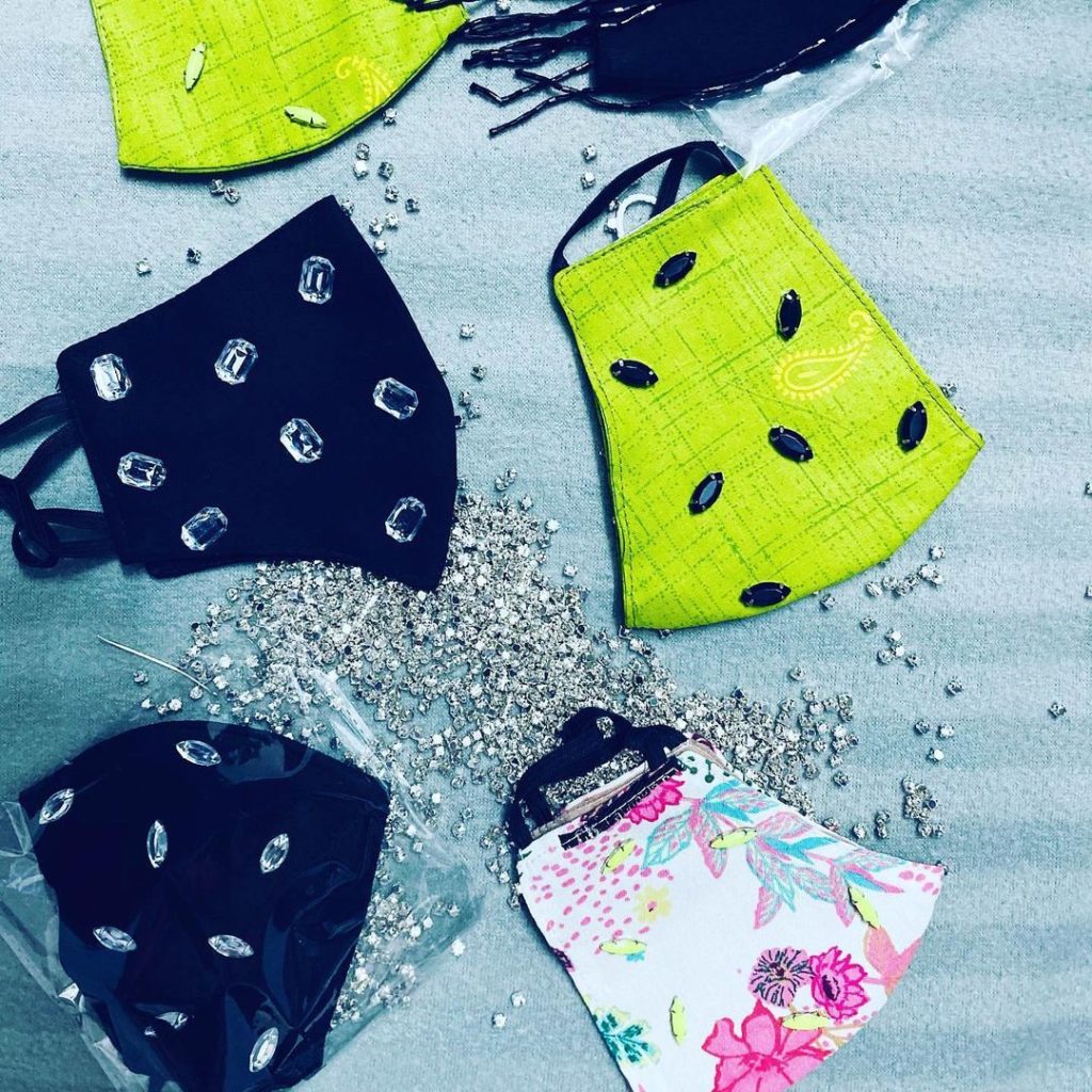 Bling FACE MASKS • Sparkle Through COVID-19 at SequinQueen