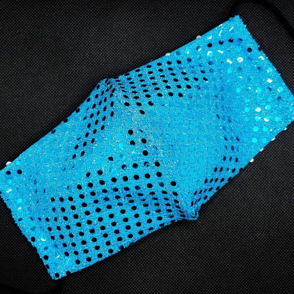 Bling FACE MASKS • Sparkle Through COVID-19 at SequinQueen