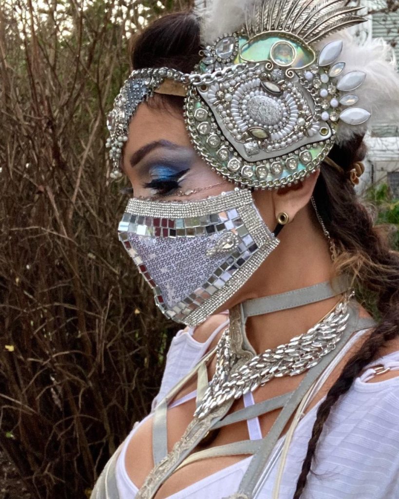 Bling FACE MASKS • Sparkle Through COVID-19 at SequinQueen