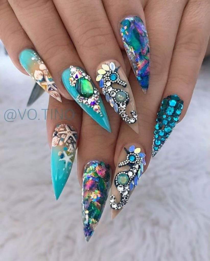 Bling FINGERNAILS • Find YOUR Embellished Acrylic Nail Bliss Today!